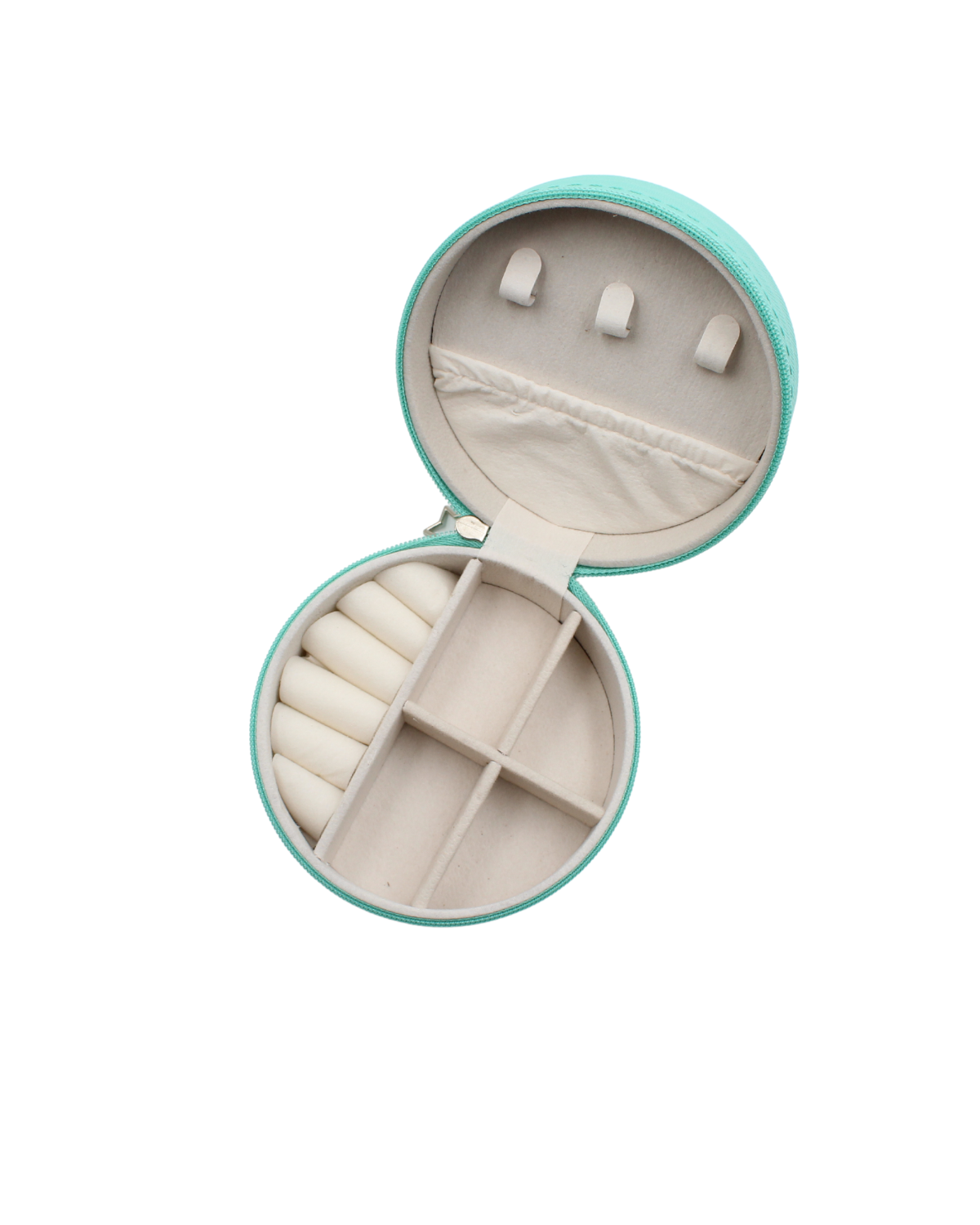 Round Turquoise Travel Jewelry Case – Sam Moon Trading