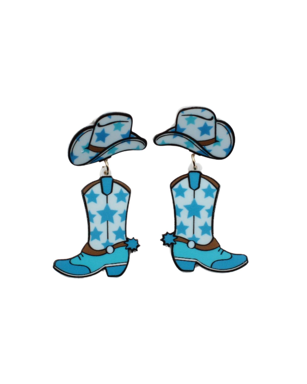 Blue Boots Earrings – Sam Moon Trading