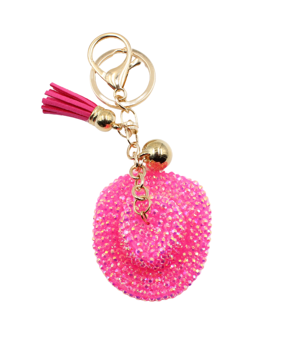 Pink Cowboy Hat Bling Keychain – Sam Moon Trading