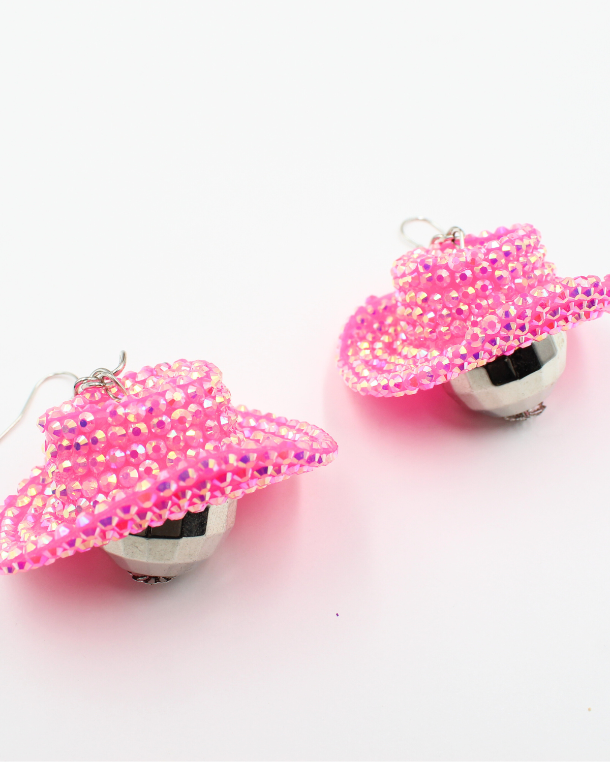 Pink Cowboy Hat Earrings – Sam Moon Trading