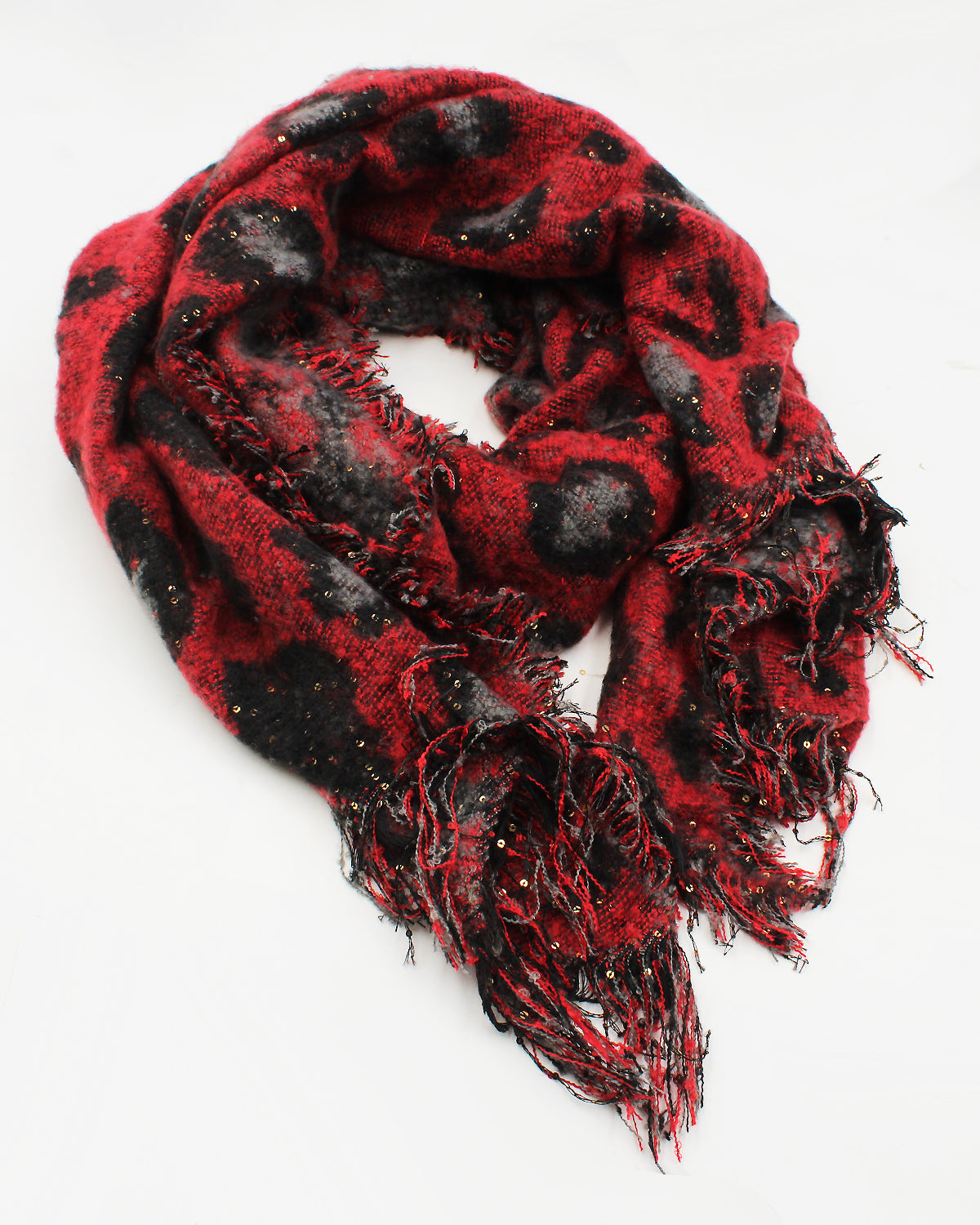 Leopard Print Large Scarf/Shawl – Sam Moon Trading