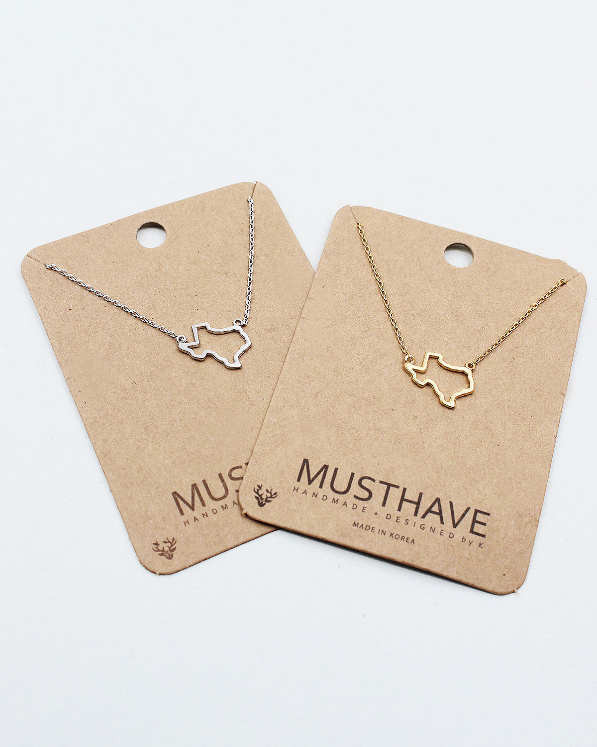 Texas Map Delicate Layering Necklace – Sam Moon Trading