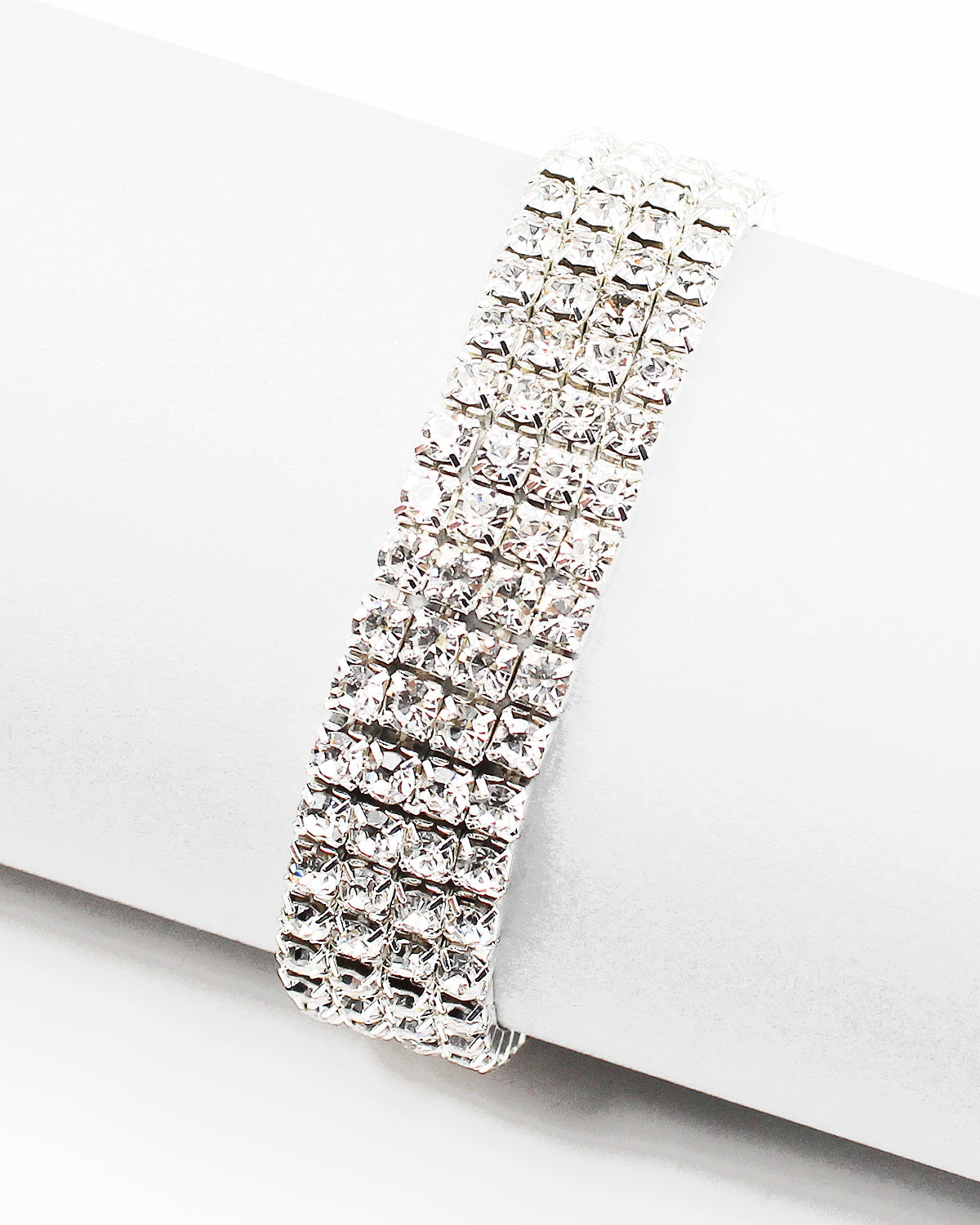 Rhinestone Stretch Bracelet – Sam Moon Trading
