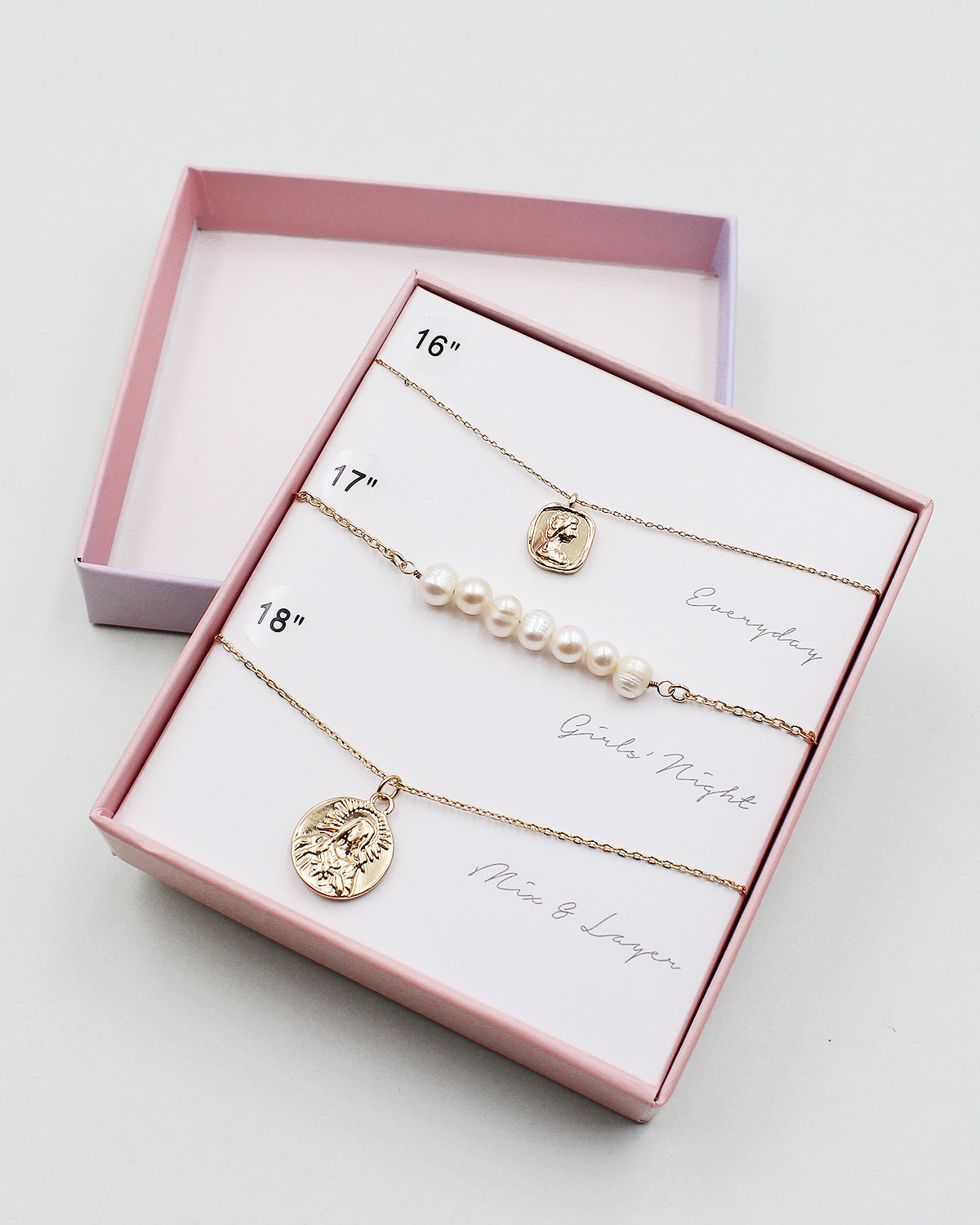 3PC Assorted Layering Necklace Gift Set – Sam Moon Trading