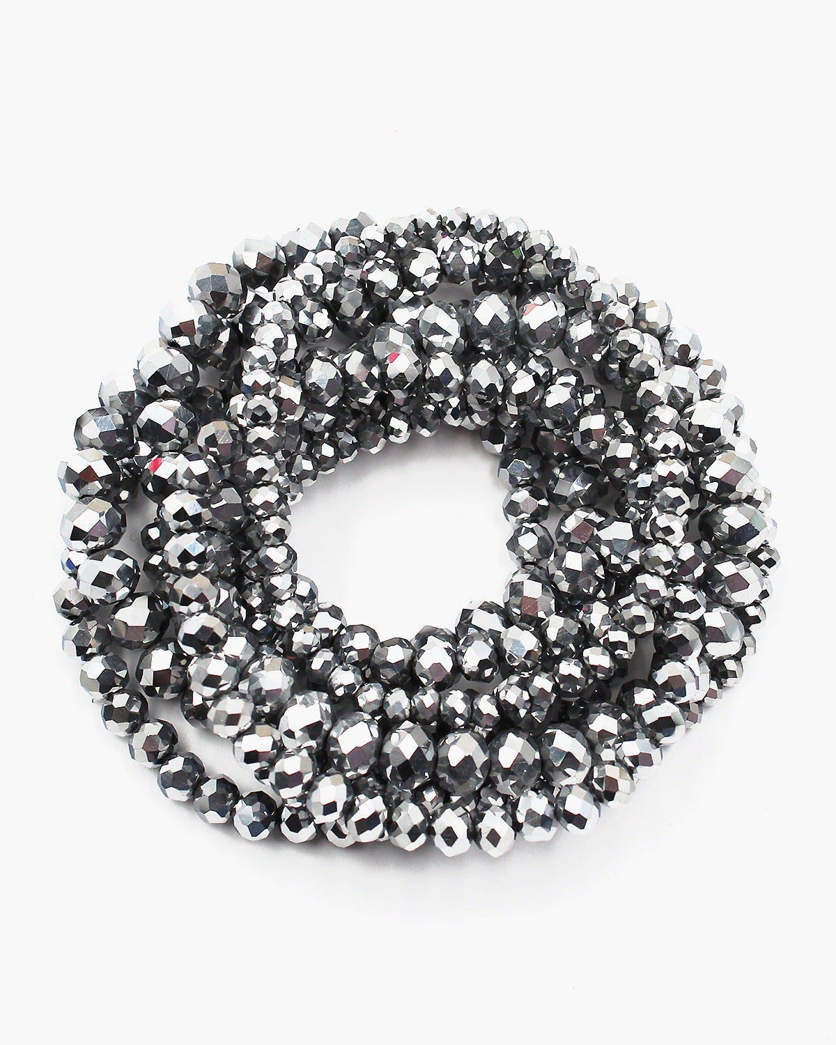 Multiple Layered Faceted Stretch Bracelet – Sam Moon Trading