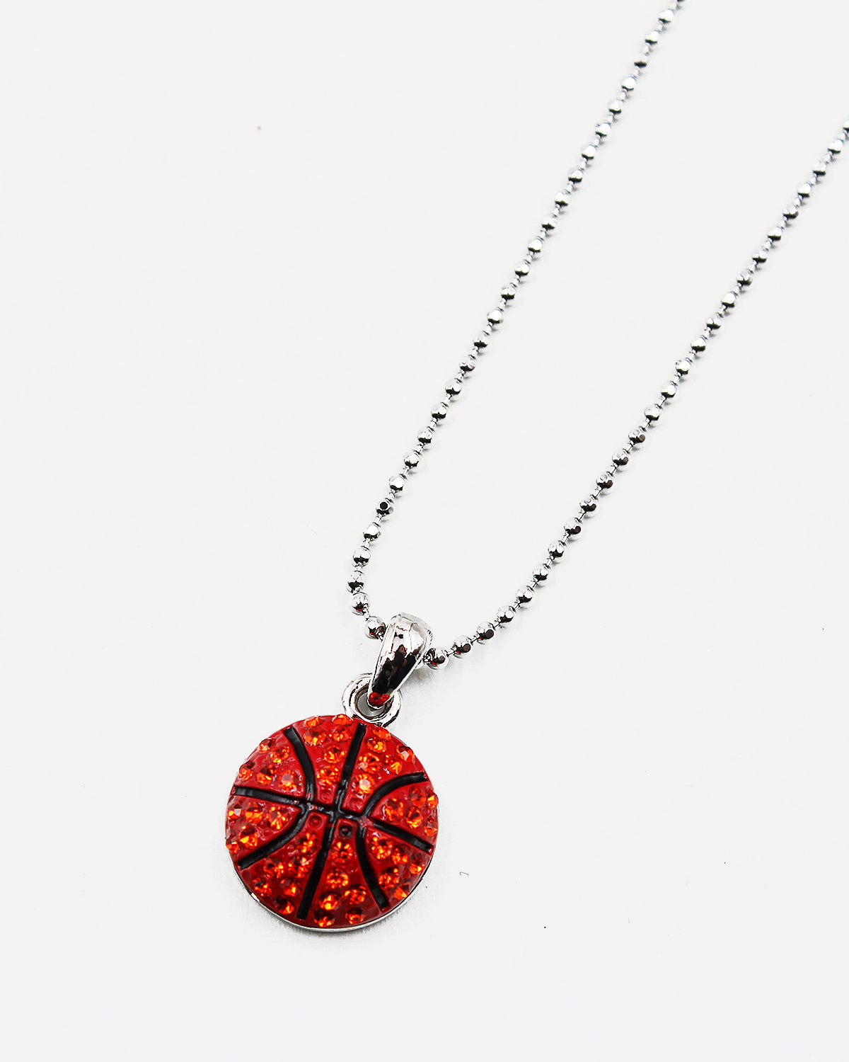 Basketball Crystal Pendant Necklace – Sam Moon Trading